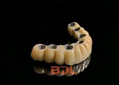 China Integrated Precision Machining Dental Zirconia Bridge With Grade 5 Titanium Alloy for sale