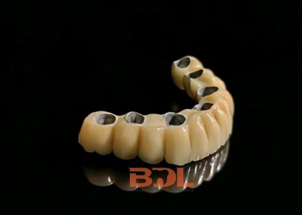 Quality Integrated Precision Machining Dental Zirconia Bridge With Grade 5 Titanium Alloy for sale