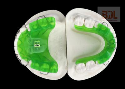 China Non Toxic Custom Removable Orthodontic Appliance Acrylic Resin And Metal Components for sale