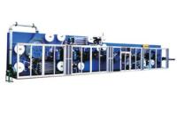 China Fast Full Servo T Shape Baby Diaper Making Machine Automatic for sale