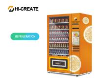 China Automatic refrigerator vending machine coffee and tea for sale