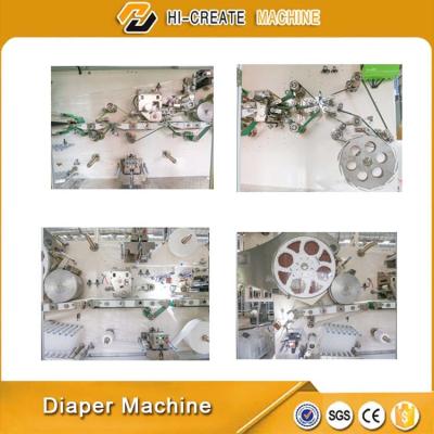 Cina Servomotori usati macchina per pannolini per bambini 400 pezzi / velocità minima in vendita