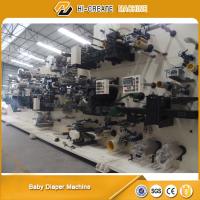 China Baby Diaper Manufacturing Machine With Touch Screen for sale