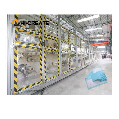 Cina Macchina 150 di fabbricazione dello strato di Underpad - 200M/MIN in vendita