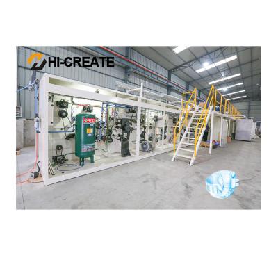 Cina Macchina adulta automatizzata del pannolino di 500pcs/Min 50T in vendita