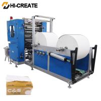 China CE 1.8T 400pcs/Min Tissue Manufacturing Machine for sale