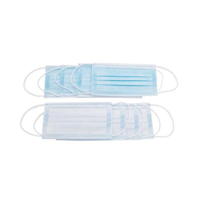 Cina 17.5cm*9cm adulto unisex maschera di protezione di tre strati in vendita