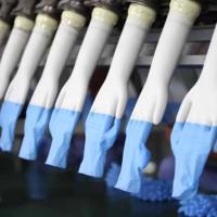 China Full Automatic Industrial Rubber Gloves Dipping Machine Nitrile Glove Making Machine for sale