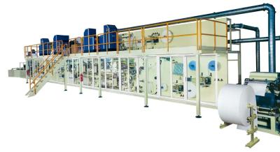 Cina Tovagliolo sanitario ad alta velocità che rende a macchina servocomando pieno in vendita