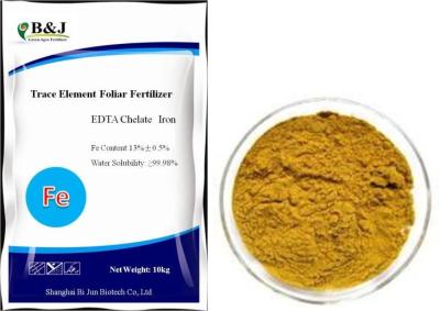 China EDTA Chelate Fe Trace Element Fertilizer for sale