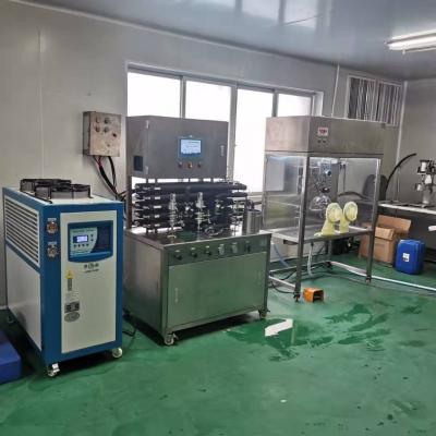 China Mini Pasteurizing And Filling Line For Milk Juice Coffee Laboratory Equipment 50L/H 600 KG Capacity for sale