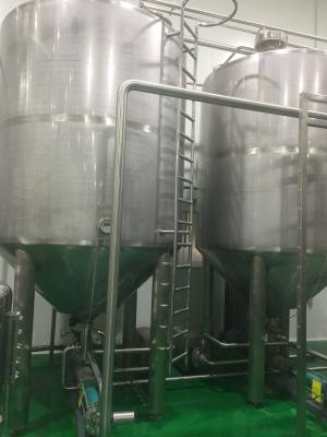 中国 2000L AISI 304 ステンレス鋼タンク CIP システム 酸塩基浄化 販売のため