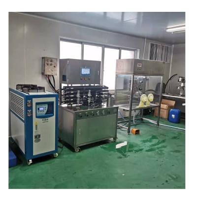 China 5L Mini UHT Melkmachine Sterilisatie Pasteurisator Fruitsap Hoge efficiëntie Te koop
