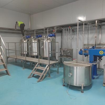 中国 高精密な詰めレベル CIPシステム 飲料生産 10000L容量 販売のため