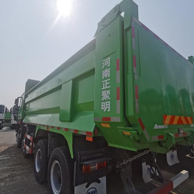 Heavy Duty Foton 8X4 Used Dump Truck with Air Suspension Seat Auman Dump Lorry