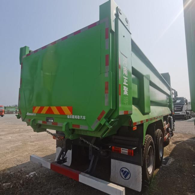 Used Dump Truck with Air Suspension Seat for Heavy Duty Tasks