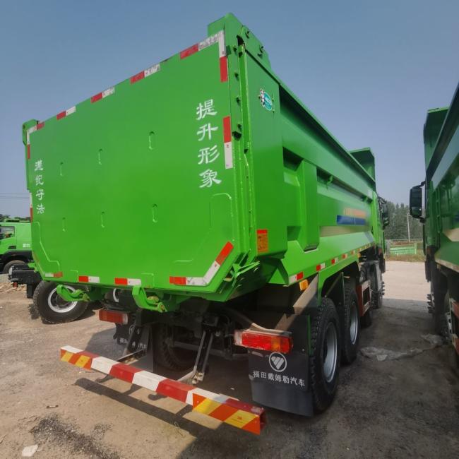 Heavy Duty Foton Used Dump Truck with Comfortable Air Seat