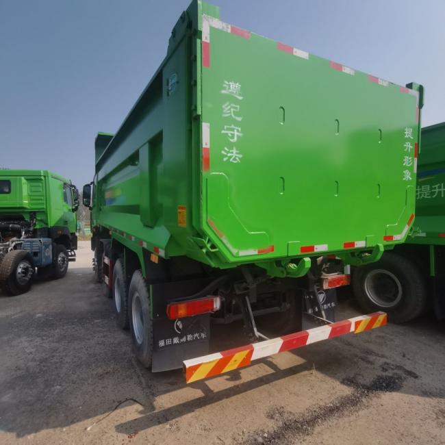 Heavy Duty Foton Used Dump Truck with Comfortable Air Seat