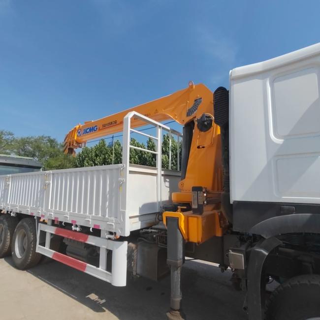 Customizable 12t Hydraulic Boom Truck Crane High-Quality Mobile Construction Machinery