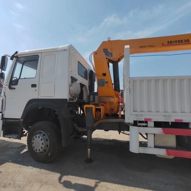 Customizable 12t Hydraulic Boom Truck Crane High-Quality Mobile Construction Machinery