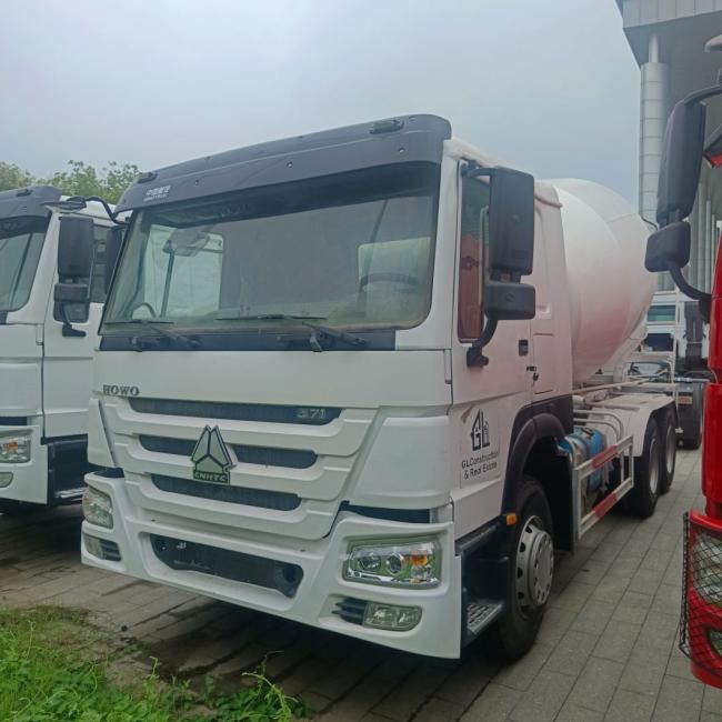 371 Heavy Duty Truck Construction Transport 6X4 Used Concrete Mixer Truck
