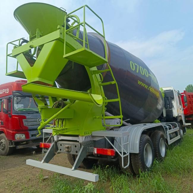 Advanced 12m3 380HP Heavy-Duty 6X4 Compact Concrete Mixer Truck Sale