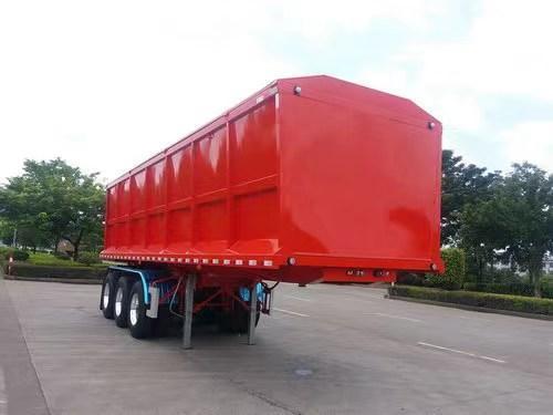 Custom Color Self-Unloading Grain Transport Trailer
