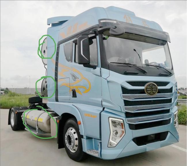 FAW X6000 510HP Tractor Truck for LNG and CNG Fuel