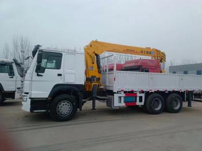 China 8X4 16t Hydraulische rechthoekige boomtruck gemonteerde kraan mobiele kraan truck Te koop