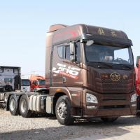 Quality Hydraulic Steering Diesel Tractor Trailer Towing Truck for Heavy Load Transporta for sale