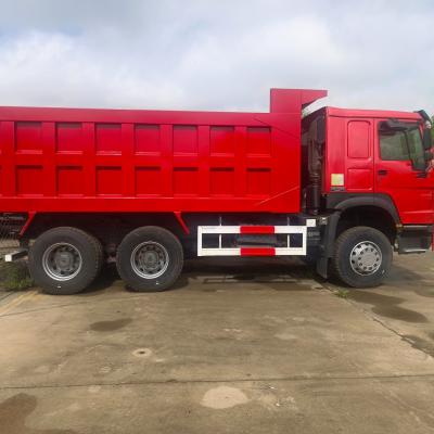 China Sinotruk Chassis Equipped Rugged Tipper Truck with Power Assistance Steering System for sale