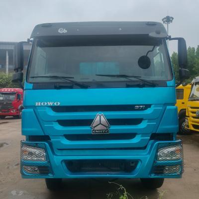 China Newly Used HOWO 371HP Transport Dump Truck Sinotruck 6X4 Diesel Truck Head with Tires for sale