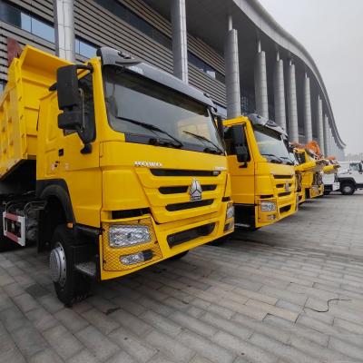 중국 시노트럭 HOWO 8*4 12륜 틱퍼 운송 트럭 371HP-375HP 앞부리식 판매용