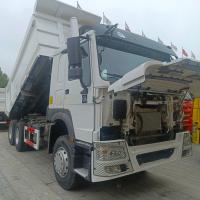 China Front Lifting Capability Dump Truck Equipped with Power Assisted Steering System for sale