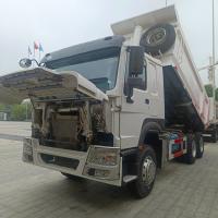 China Front Lifting Capability Dump Truck Equipped with Power Assisted Steering System for sale