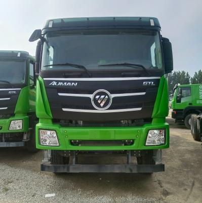 China 15500.000kg Paket Bruttogewicht Foton Ouman 8X4 Müllwagen Bergbau mit Hyva Frontlift zu verkaufen