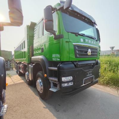 China Sinotruk 10/12 Wheeler Dump Trucks Hydraulic Steering and Euro 5 Emission Standard Now for sale