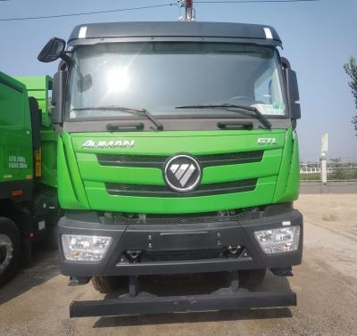 China Foton 8X4 Used Dump Truck with Air Suspension Seat Auman Dump Lorry Heavy Duty Work for sale