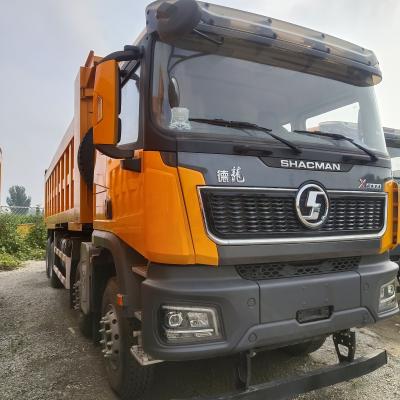 China Shaanxi Automobile Delong X5000 Dump Truck 470HP 8X4/12 Tire Euro 6 Heavy-Duty Engineering Transport Truck Tractor for sale