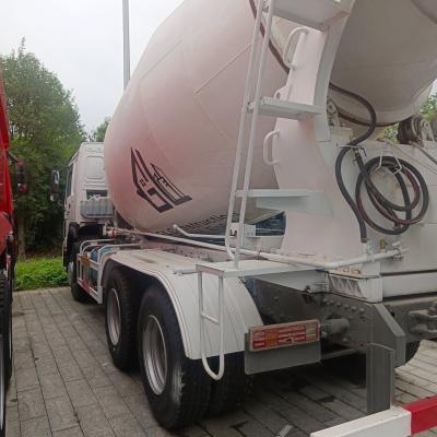 China 30T Payload 371 6X4 Used Concrete Mixer Truck for Heavy Duty Truck Construction Transport for sale
