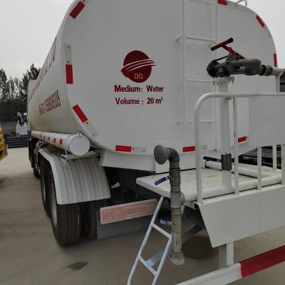 Cina Sinotruk Chassis 20tons usato HOWO 6X4 camion di consegna dell'acqua camion cisterna dell'acqua camion con pneumatici in vendita