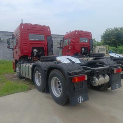 Cina Shaanxi Automobile Delong 6X4 Diesel Tractor Truck con scatola di carico in acciaio al carbonio resistente in vendita
