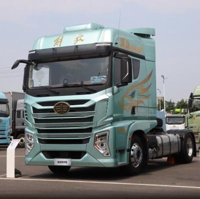 China Front Lifting Style Dumping Type 4×2 FAW X6000 510HP Tractor Truck for LNG and CNG Fuel for sale