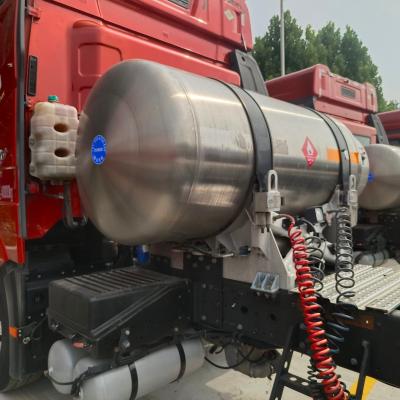 Cina Euro 5 FAW Jiefang J6p Gas 6X4 Trasporto a trazione in vendita