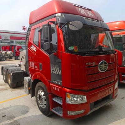 중국 510HP FAW Jiefang J6p 가스 6X4 및 6X2 견인 운송 트럭 7.40m * 2.55m * 3.76m 판매용