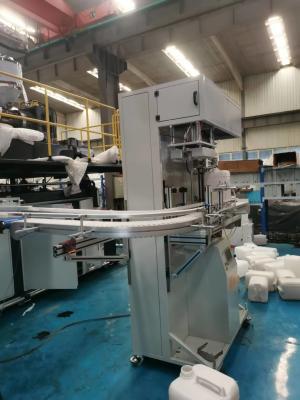 China Double Layer HDPE extrusion blow molding machine For Cosmetic Bottle Production for sale