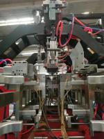 China Fully Automatic Cosmetic Bottles Extrusion Moulding Machine Four Layer Double Layer Design for sale