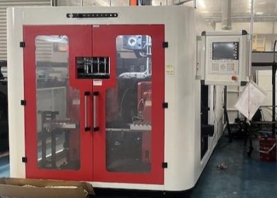 Cina Macchina per stampaggio a estrusione con 2 teste per materiali PE PP PVC PA, veloce e precisa in vendita