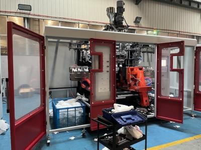 China PE and PP Applicable Materials Automatic Blow Moulding Machine Economical IML Capable Equipment for Plastic Container Production for sale