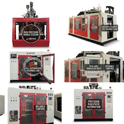 China Quick Mold Change PE Extrusion Blow Molding Machine MEPER 80FD for sale
